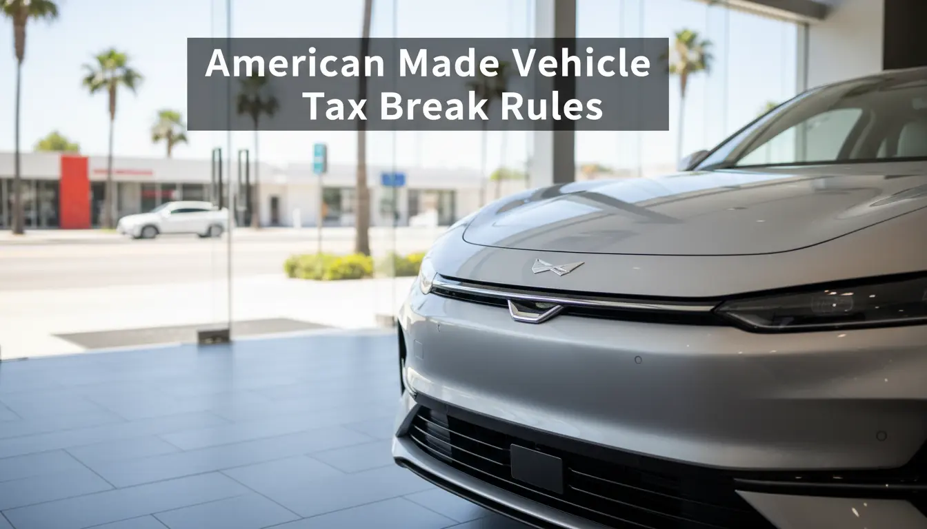 IRS Releases New American-Made Vehicle Tax Break Rules ...